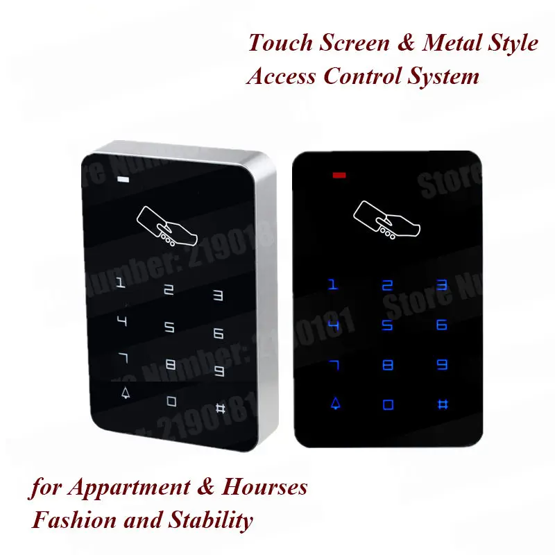 125KHz Single Door Stand alone Access Control Unit Touch Keypad with ...