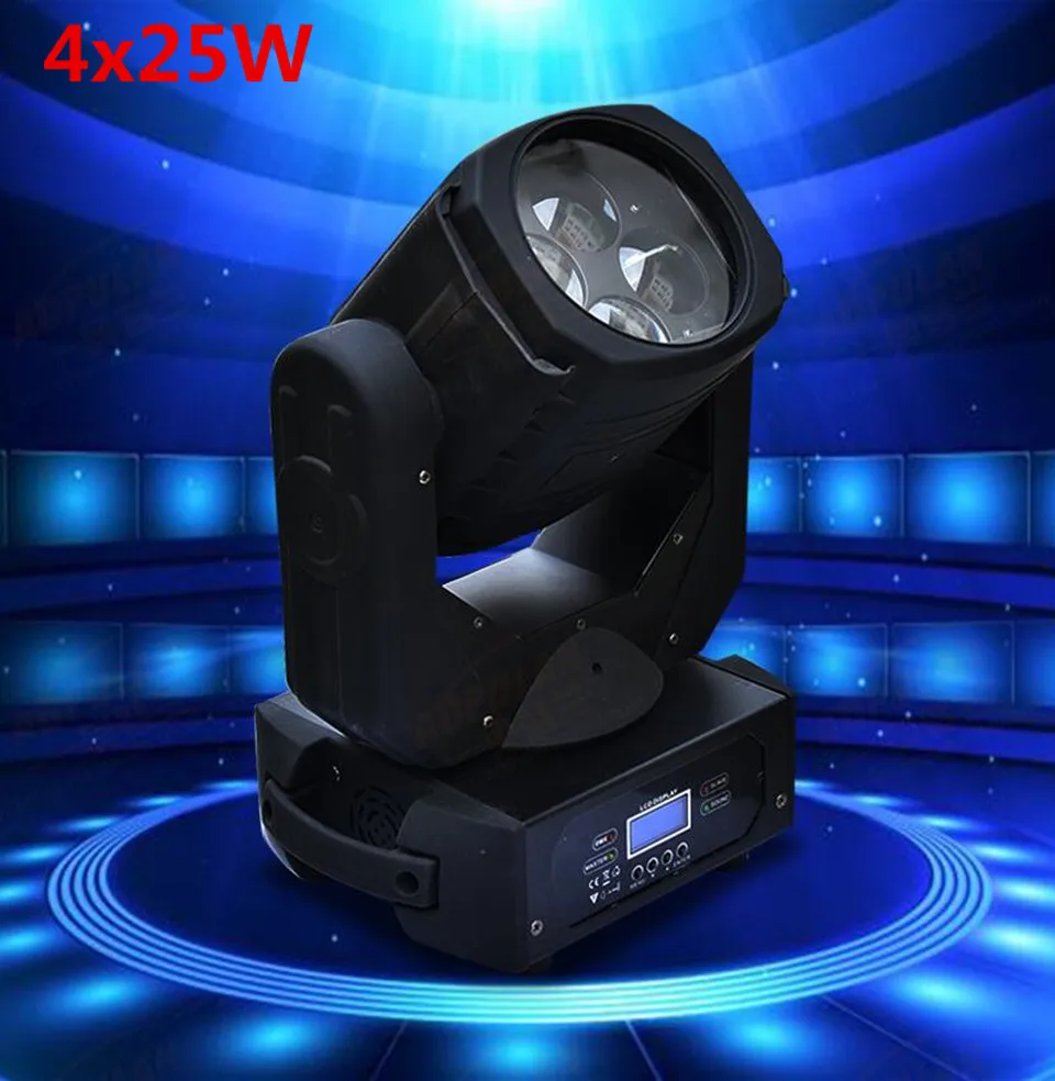 Aliexpress.com : Buy LED Super Beam 4x25W LED moving head beam light ...