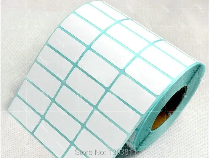 Sticker-25-15-mm-5000-Pcs-Roll-3-Rows-Thermal-Label-Supermarket-Label ...