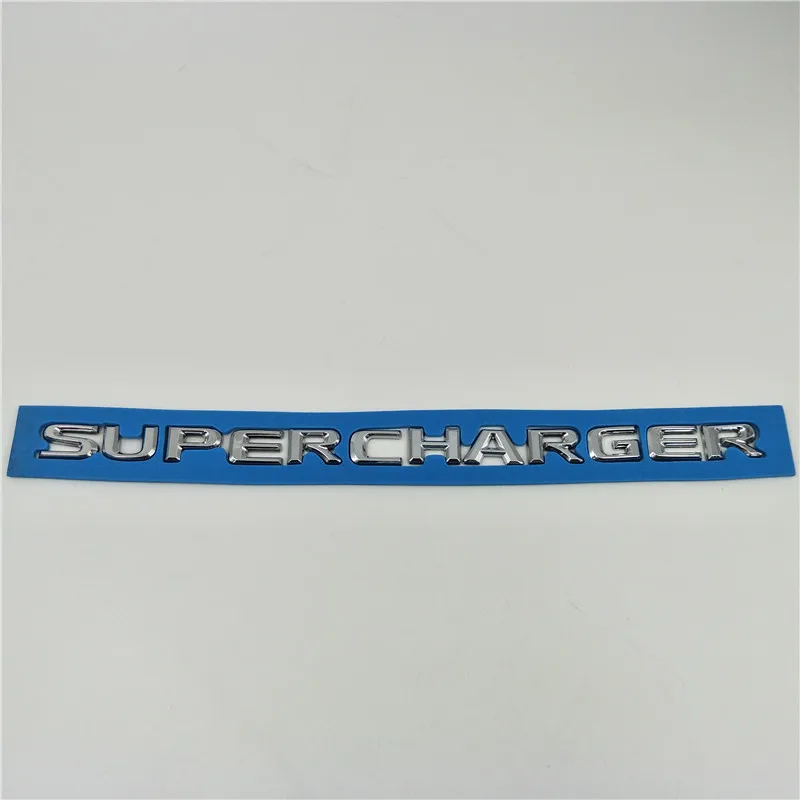For-LX570-Supercharger-Door-Emblem-Letter-Sticker-Side-Fender-Logo ...
