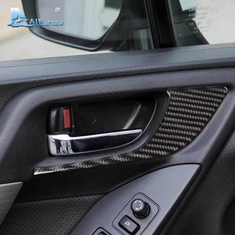 Real Soft Carbon Fiber Sticker for Subaru Forester 2013 2014 2015 2016 ...