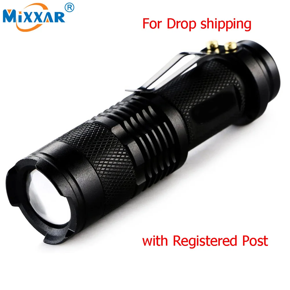 Zk30 Led 3000lm Flashlights Portable Led Military Tactical Police ...