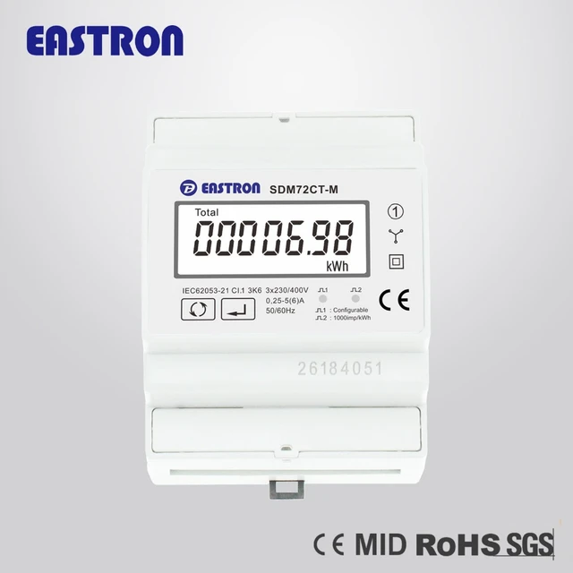 SDM630M-DI Digital Input RS485 Modbus Din Rail Three Phase, 53% OFF