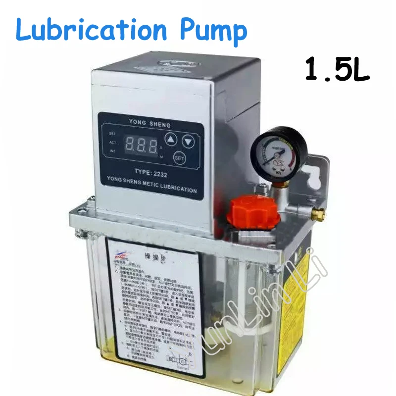 1.5L Auto Lubrication Pump CNC Single Digit Display Electric Lubrication Pump|Pumps| - AliExpress