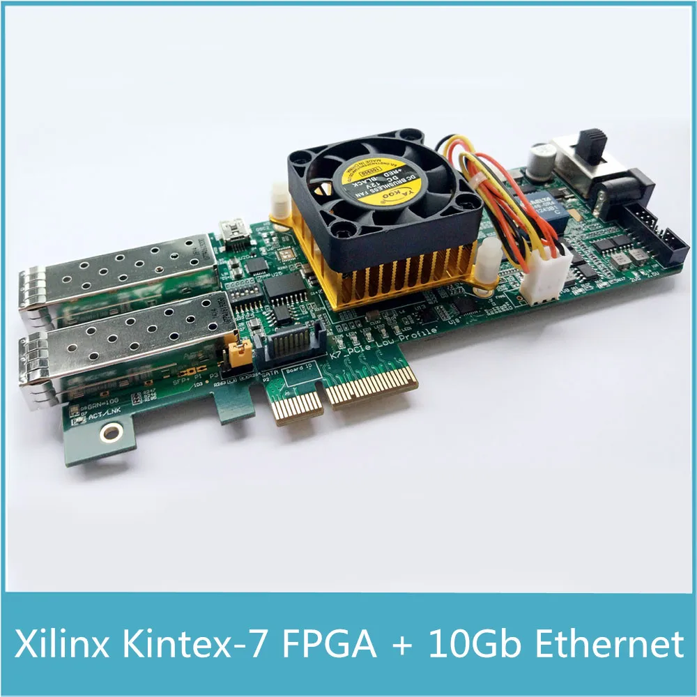 Xilinx kintex7 fpga開発ボード,pcie Kintex 7 fpga xc7k325t pcieカード,1024 mb ...