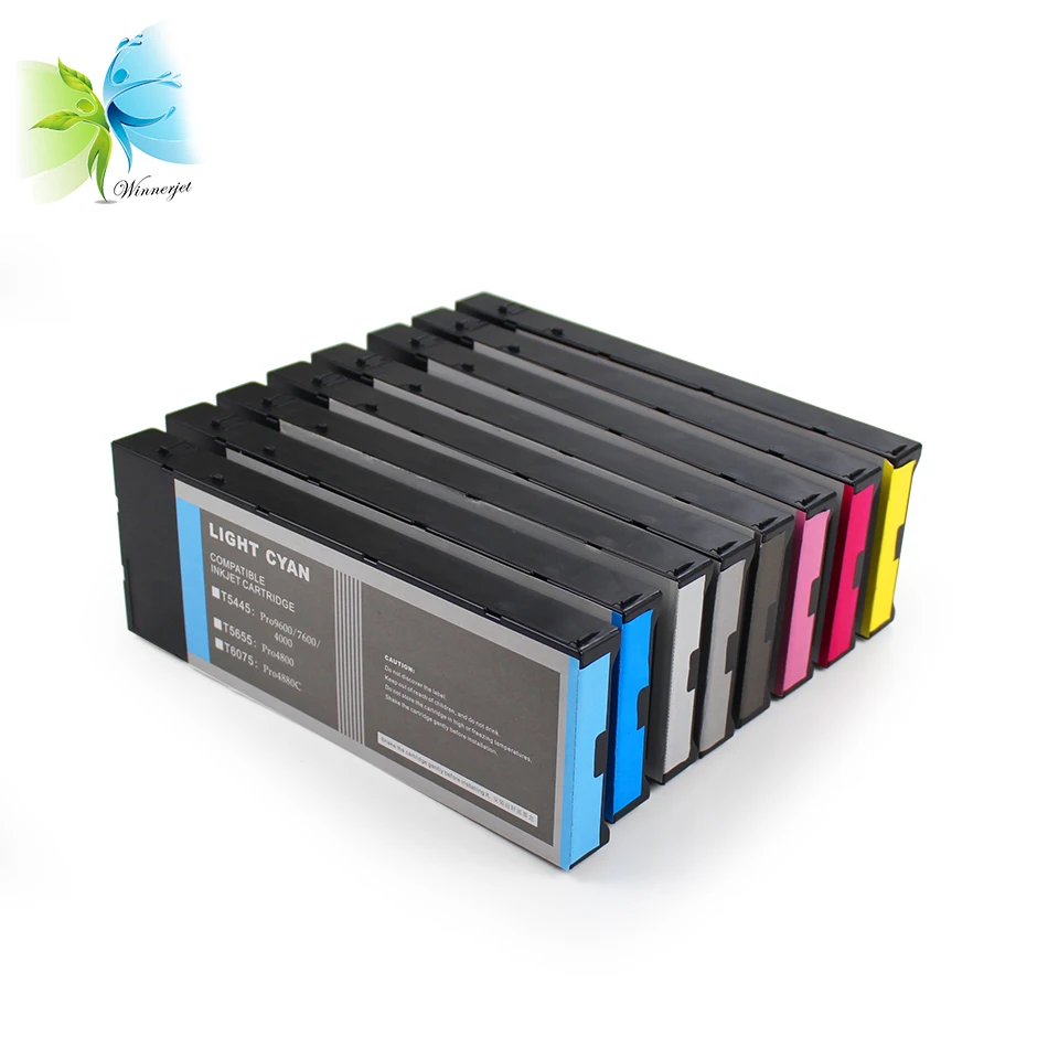 220ml For Epson 4800 4880 Printer Compatible Ink Cartridge Disposable ...