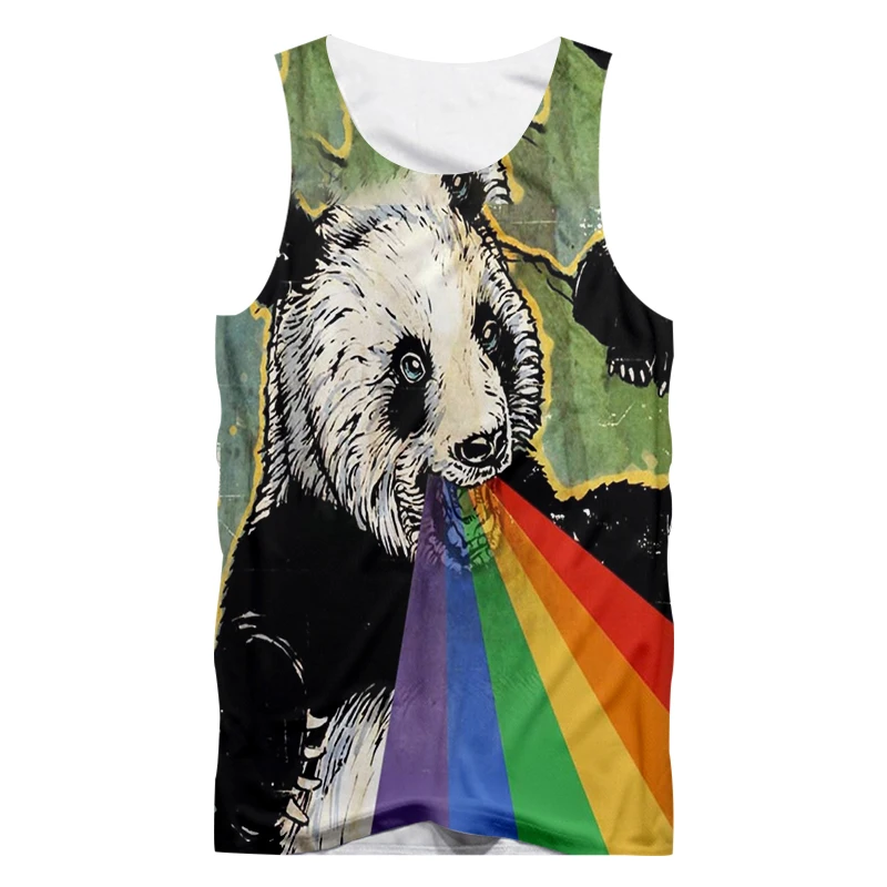 Rainbow Panda LGBT Pride Tank Top - Queerks™