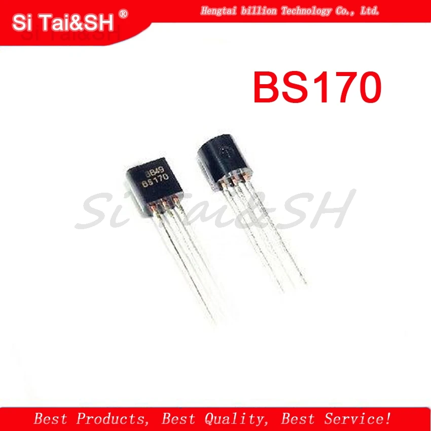10PCS/lot BS170 TO 92 MOSFET N Channel MOSFET New original free ...