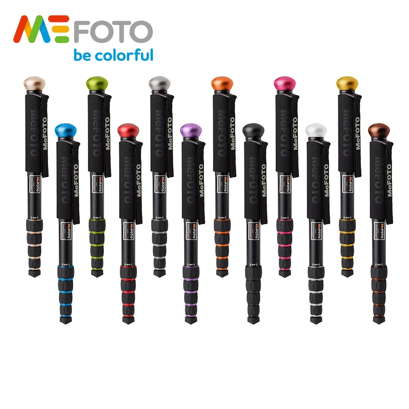 MeFOTO A35W Professional Monopods Camera 12 Color Portable Monopod For ...