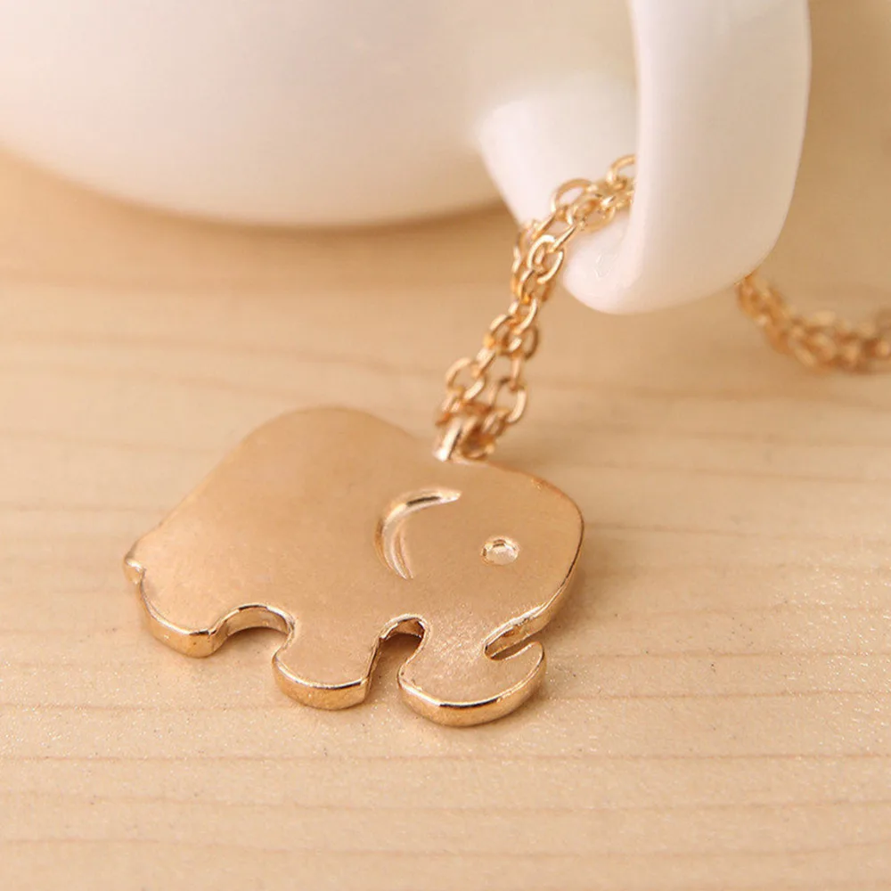 Fashion Elephants Pendant Sweater Chain Women Elegant Lucky Charming ...