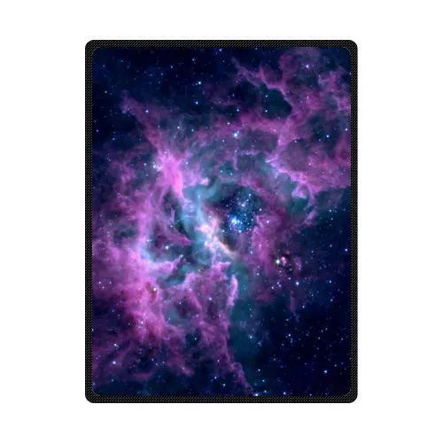 Spring Autumn Blanket Comfortable Galaxy Space Universe Throw Blankets With Unique Design Travel