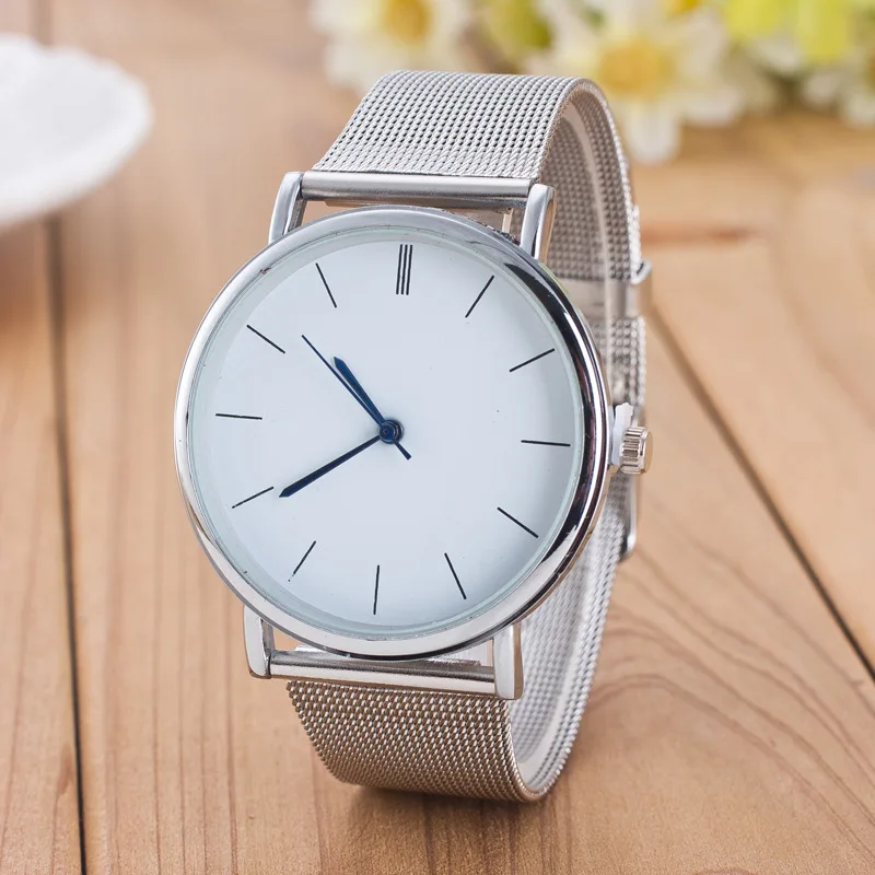 ⌚️ 2017 New Famous Brand Gold Silver Casual Quartz Watch Women Mesh ...