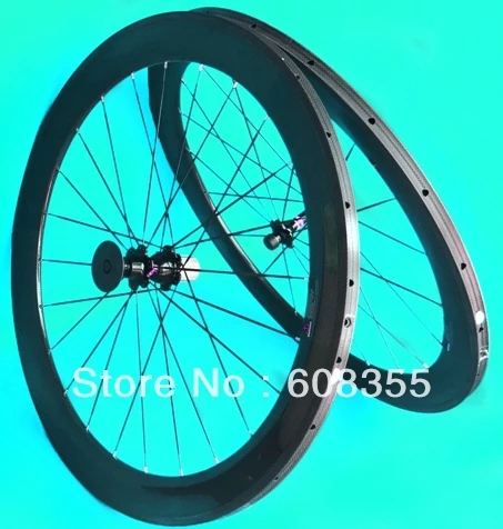 Juego de ruedas tubulares de carbono para bicicleta de carretera ...