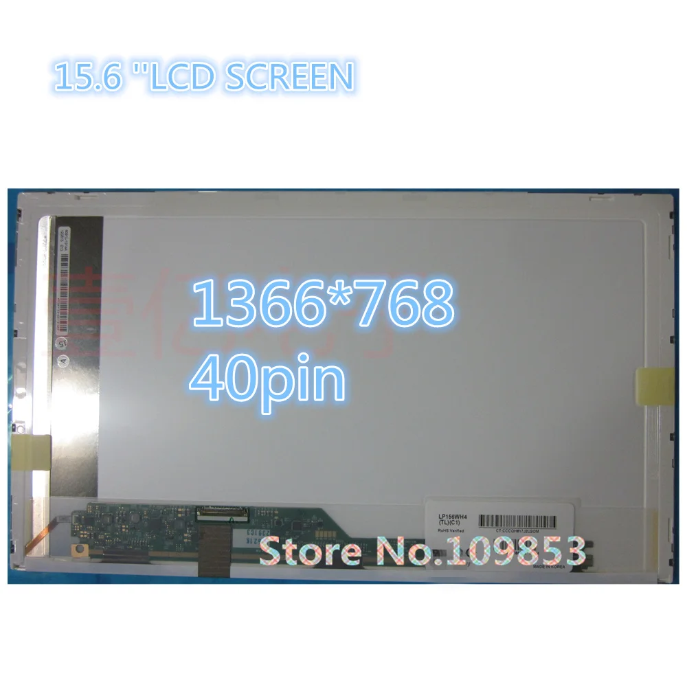 Original WXGA HD lcd de 15.6 ''Laptop tela led matriz NT156WHM N50 N156B6 N156B6 L03/L04/L05/L06 ...