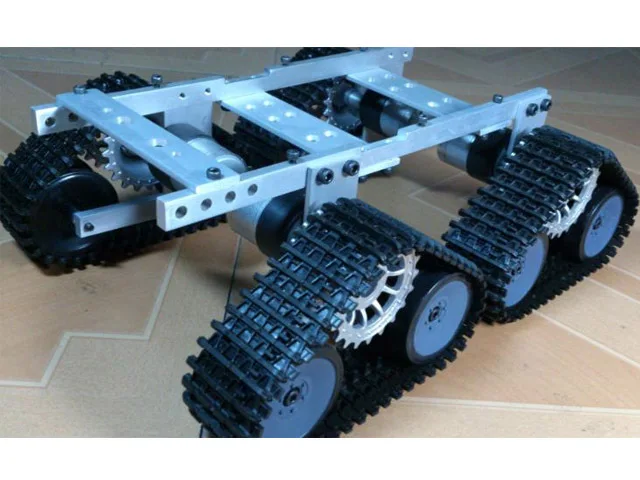 Arduino Tank Caterpillar Tractor Chassis Crawler Intelligent Robot Car ...