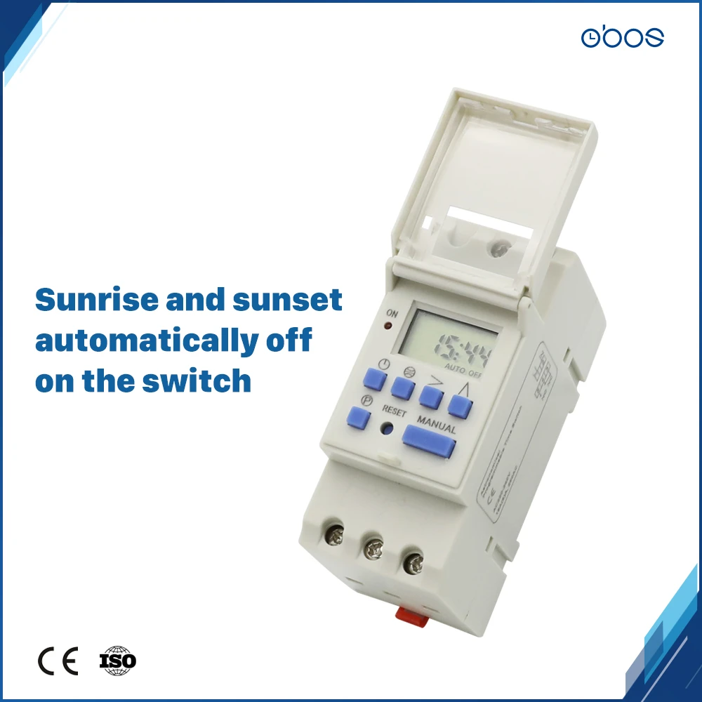 Latest Sunrise Sunset Automatic Adjustment 220v Timer Switch With ...