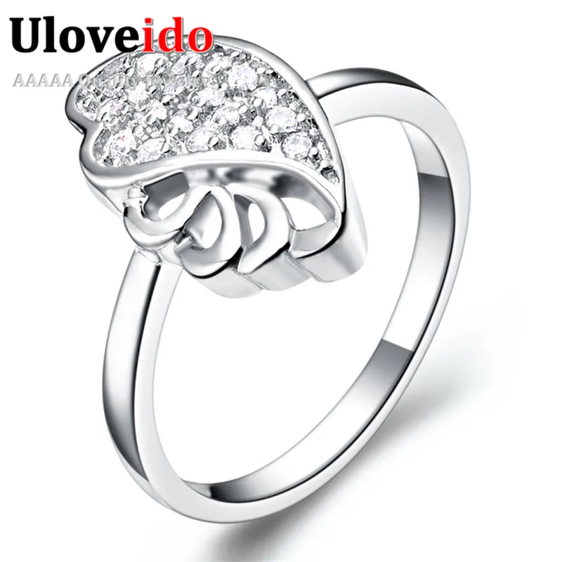 Anéis Vintage com Pedras CZ de Diamante Anéis de Casamento Jóias ...