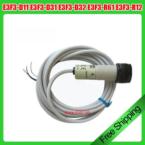 E3f3-d11 Infrared Diffuse Reflective Photoelectric Switch E3f3-d12 ...