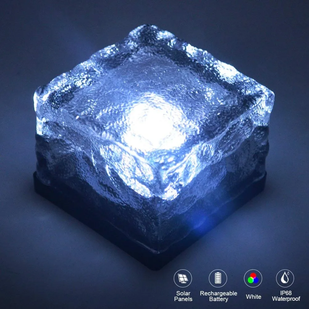 Brick Solar Path Lights