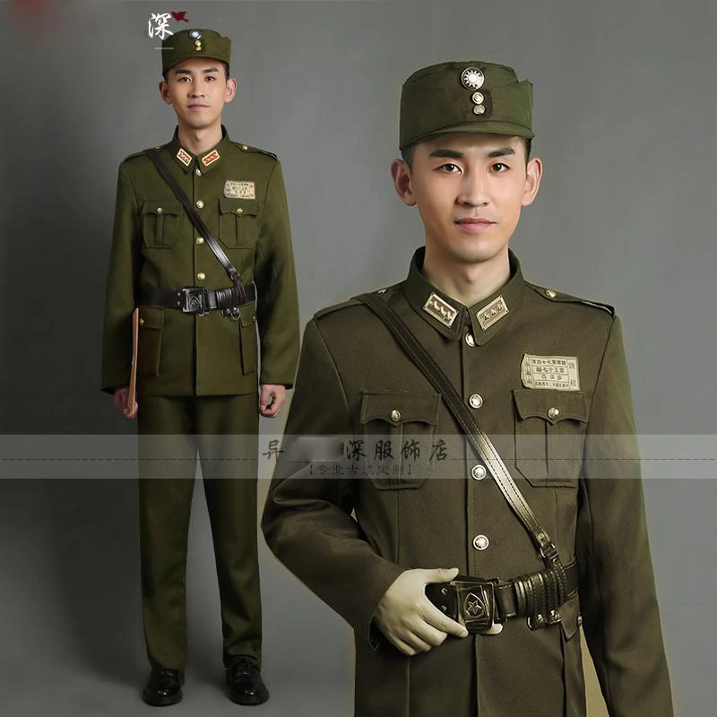 The Republic Of China Military Officers In American Uniforms High-grade ...