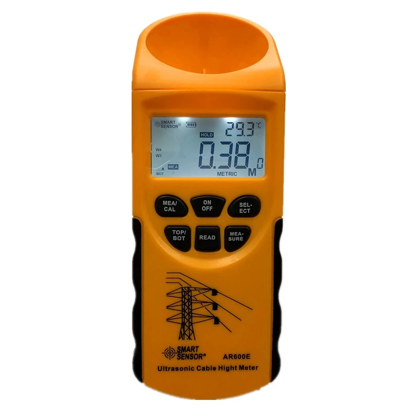 Smart AR600E Ultrasonic cable height meter Handheld ultrasonic height ...