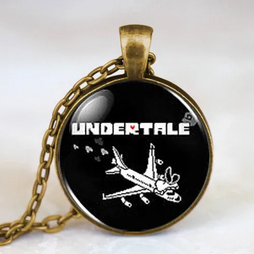 Undertale Tsunderplane Video Game Gamer Gaming Necklace man Mens ...