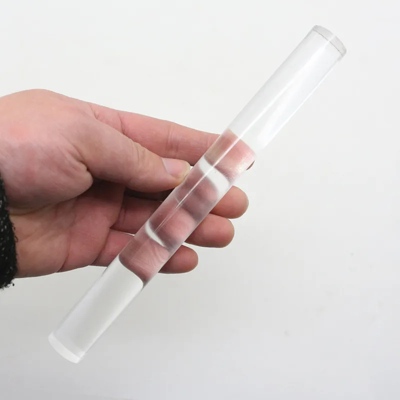 Rolo transparente de acrílico sólido, rolo de argila para fondant e ...