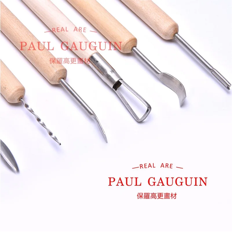11PCS Radium Wire Knife Soft Clay Mud Wooden Handle Clay Sculpture Tool ...