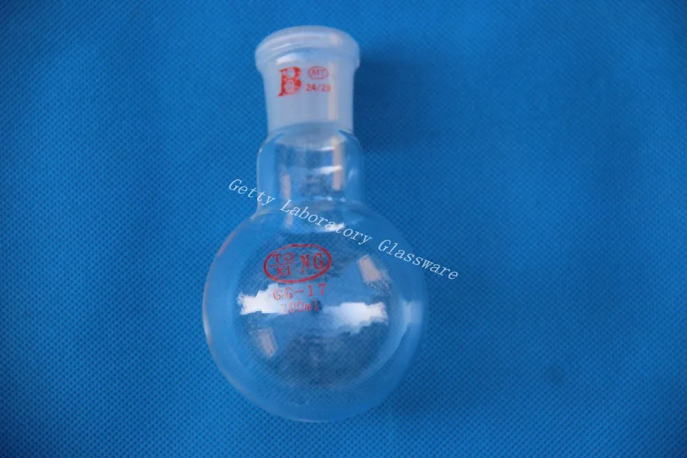 Round bottom flask,single neck,100ml,Joint 24/29,heavy wall|round ...