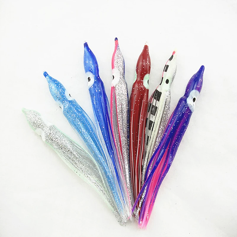 10Pcs-Lot-10CM-Octopus-Lure-Squid-Jigs-Fishing-Lure-Soft-Lure-Sea ...