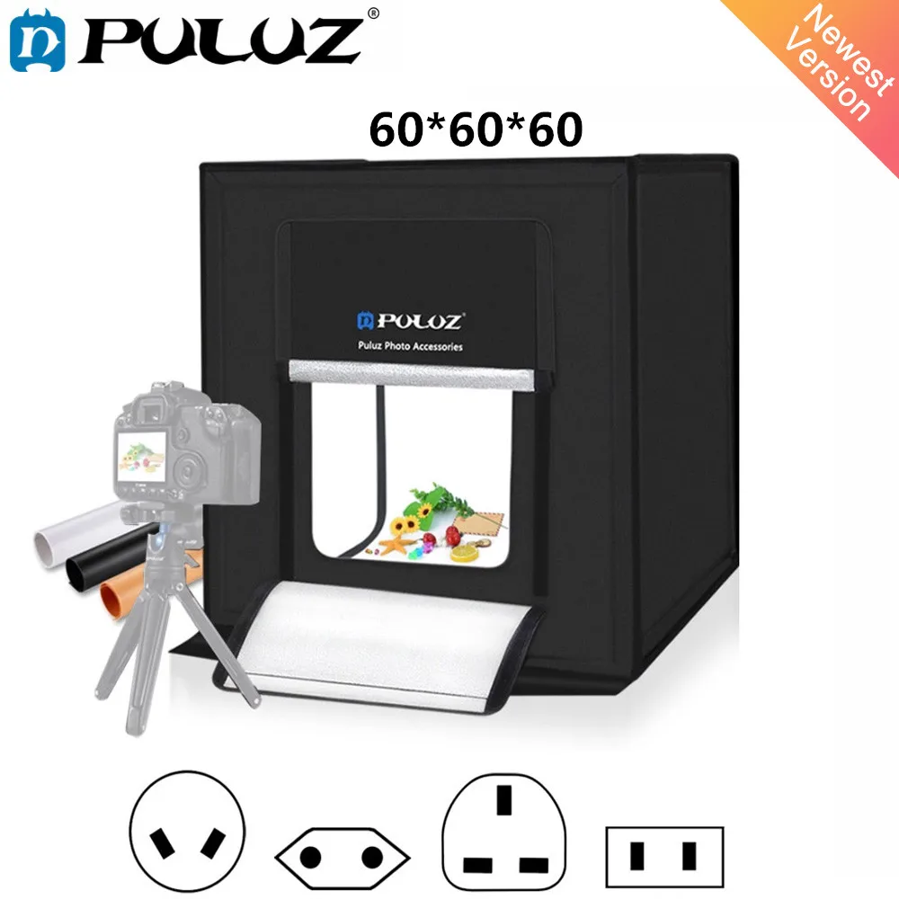 Aliexpress.com : Buy PULUZ 60*60cm 24 light box Portable Mini photo ...