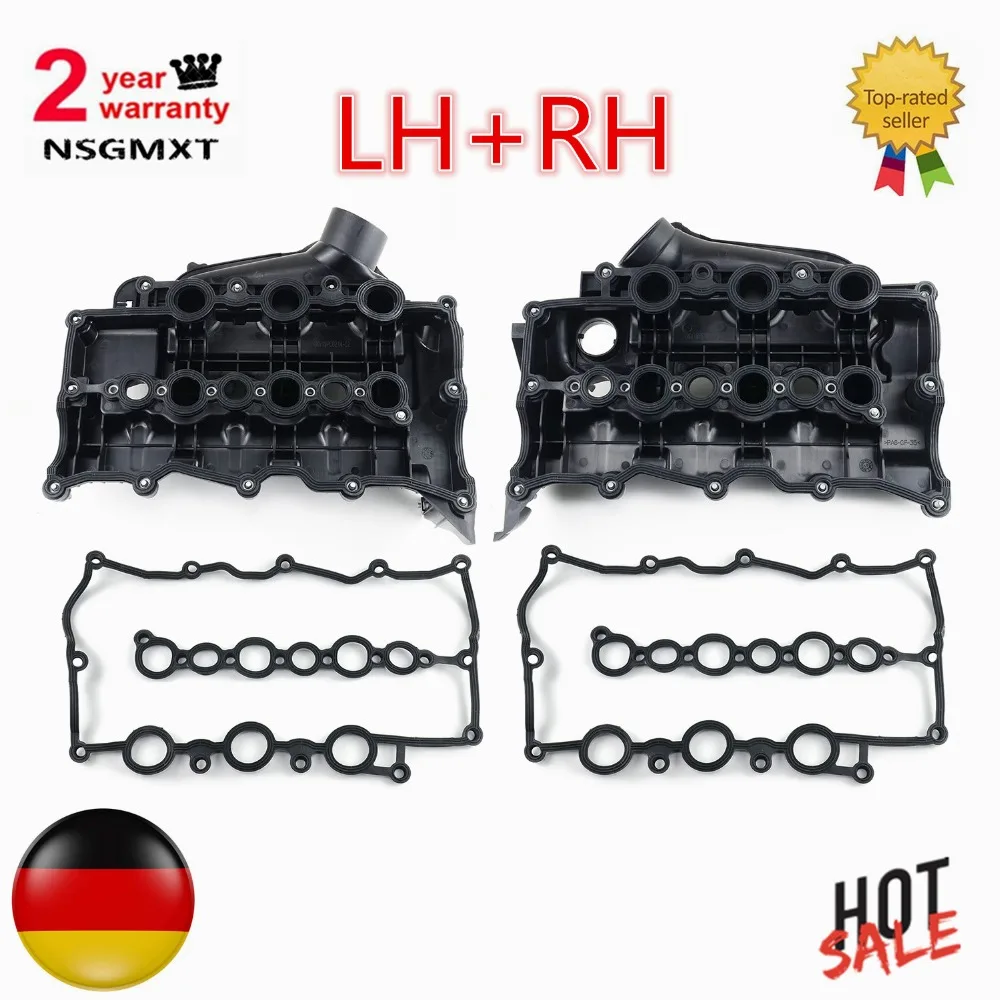 AP03 Engine Valve cover LH+RH For Land Rover Discovery 4 Mk4 3.0 ...