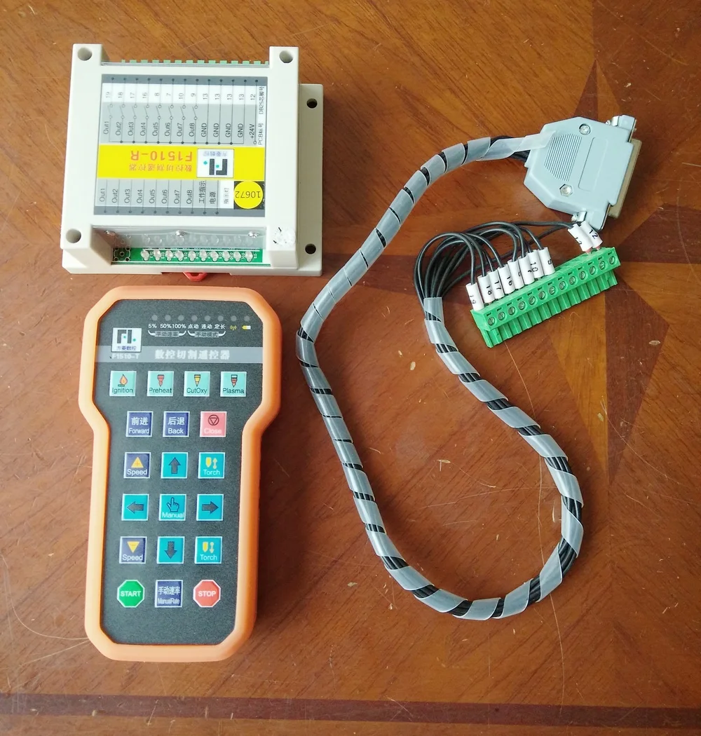 CNC Wireless Remote Control pad handle cnc Control System plasma ...