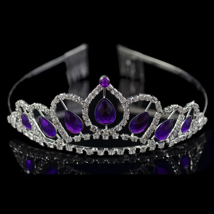 Popular Tiara Purple-Buy Cheap Tiara Purple lots from China Tiara ...
