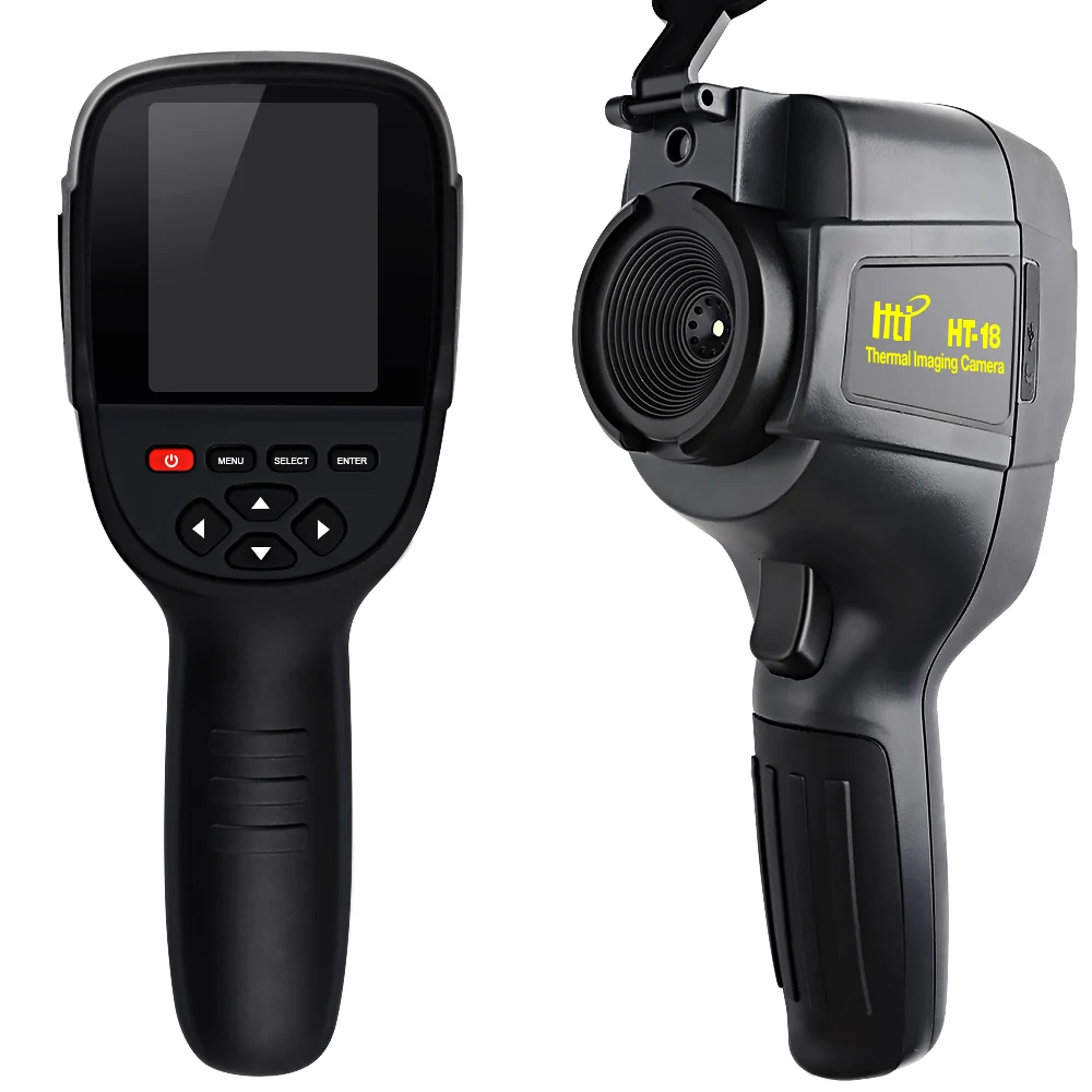 HT 18 Handheld Thermal Imager Infrared Camera High IR Resolution Digital Detector Camera ...