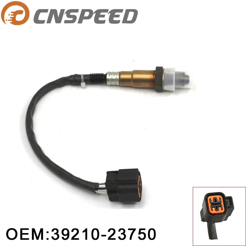 Cnspeed sensor de oxigênio de o2 genuíno, sensor traseiro inferior para ...