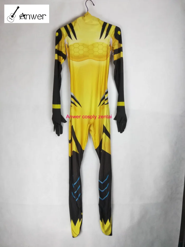 D.VA B.VA Costume 3D Print dva bva SKIN Zentai Bodysuit Female/Women ...