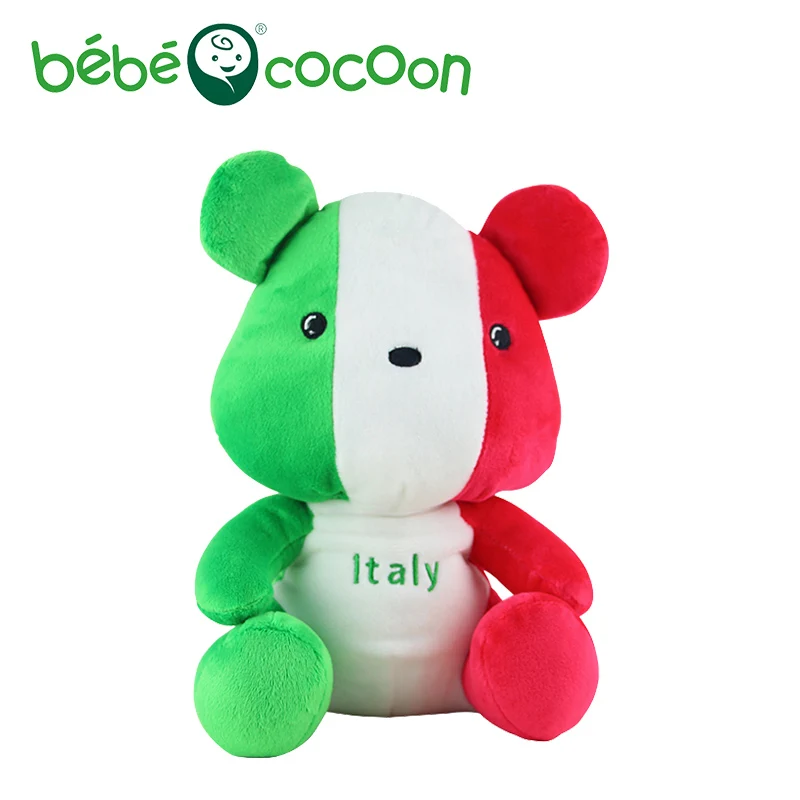 Bebecocoon 2017 New Arrival Kawaii National Italian Flag Teddy Bear ...