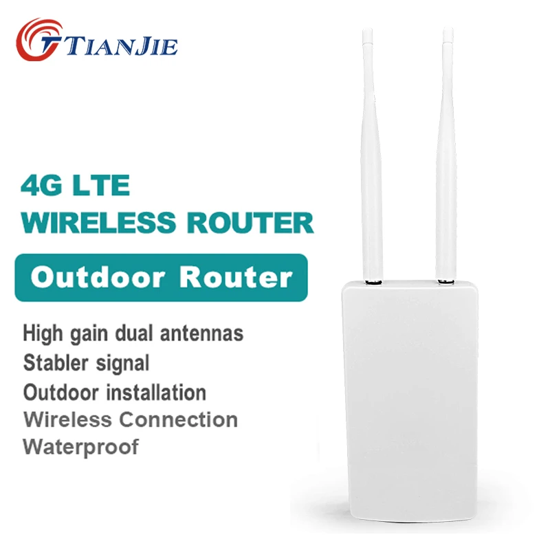 Tianjie Waterproof Outdoor 4g Cpe Router 150mbps Cat4 Lte Routers 3g/4g ...