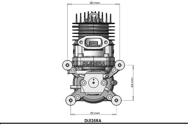 DLE 35 RA газовый двигатель для модели самолета Горячая, DLE35RA, DLE ...