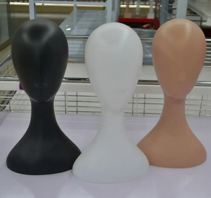 Free Shipping!! Fashionable Pp Head Model Plastic Mannequin Head ...