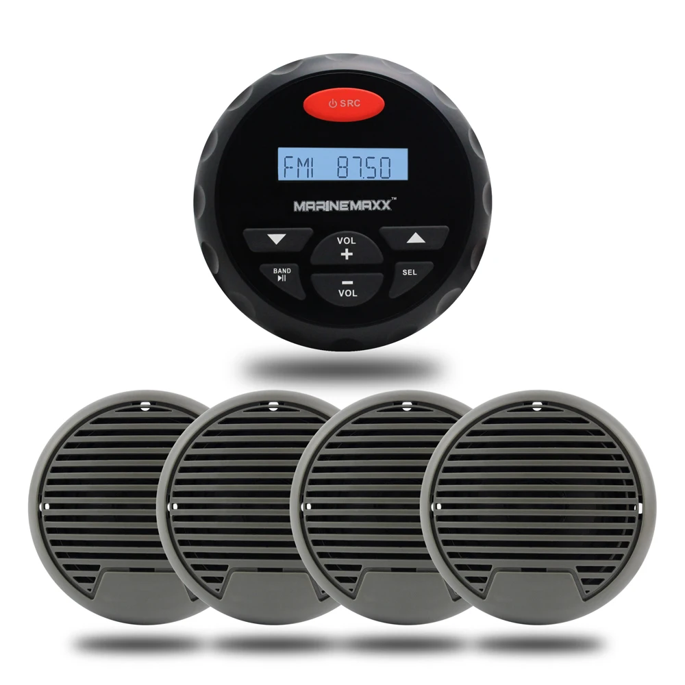 Wasserdichte Marine Bluetooth Radio Stero Boot Audio Sound System FM AM ...