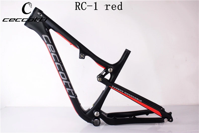 26 Inch Full Suspension Carbon MTB Frame, 26er All Mountain Bike ...