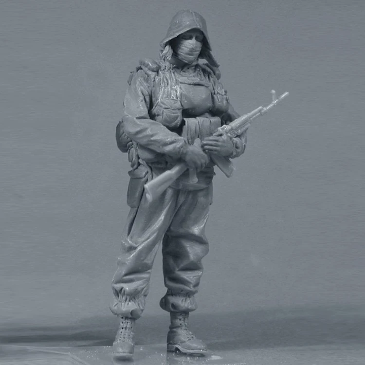 1/35 Spetsnaz GRU (1999), 2 figure, Resin Model Soldier GK, Military ...