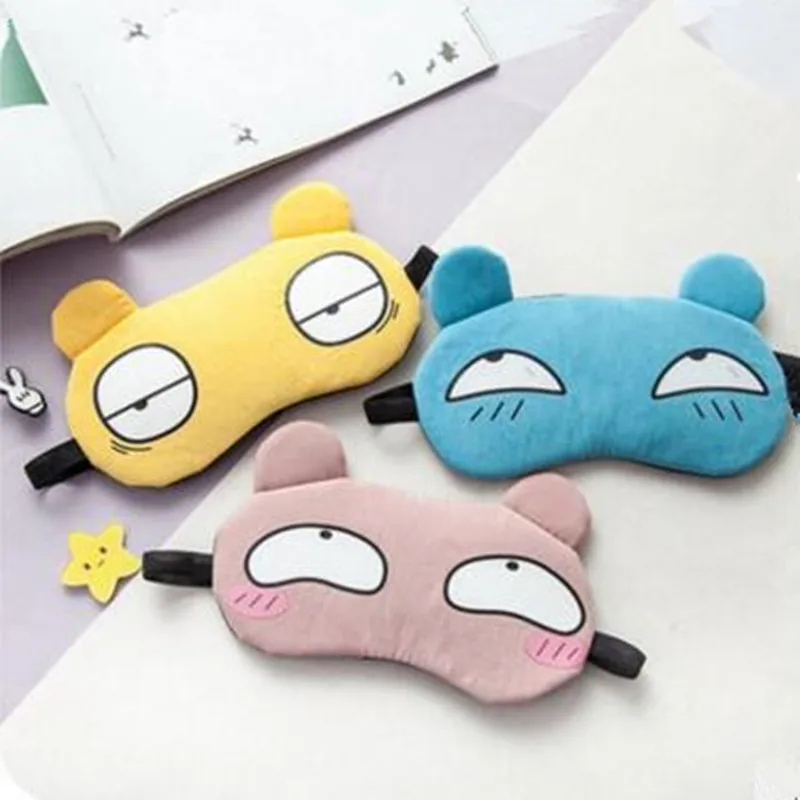 Cartoon Sleeping Eye Mask Lovely Nap Eye Care Shade Blindfold Sleep ...