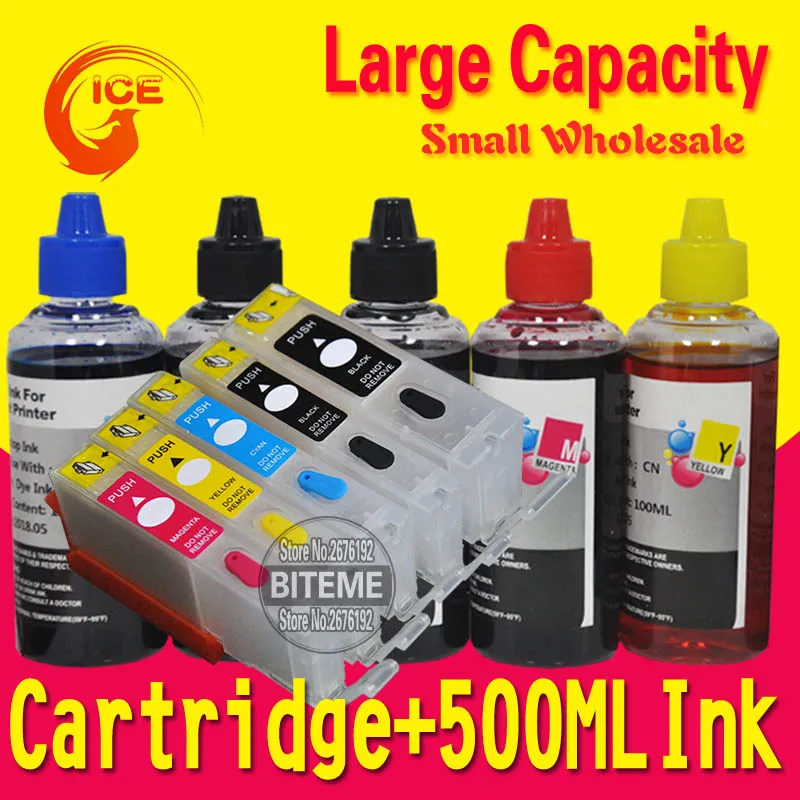 For Canon TS5040 TS6040 TS 5040 TS 6040 Refillable ink cartridge PIxma ...