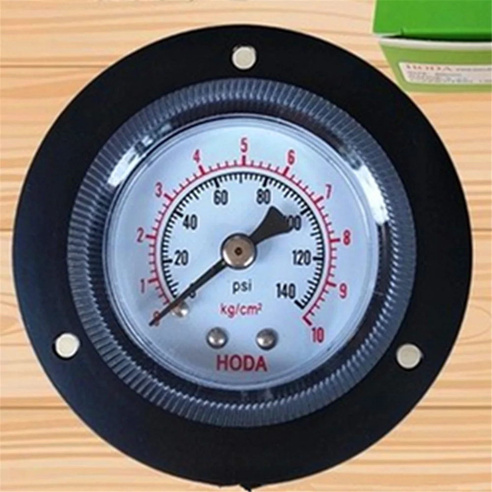 1 Pc Diameter 40mm Dia 0-140 Psi 10kg Pneumatic Pressure Gauge Pt 1/8 ...