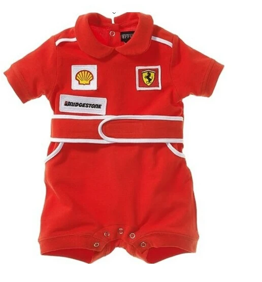 Baby Rompers Racing Suit Red Car Clothes Children Newborn Rompers For ...