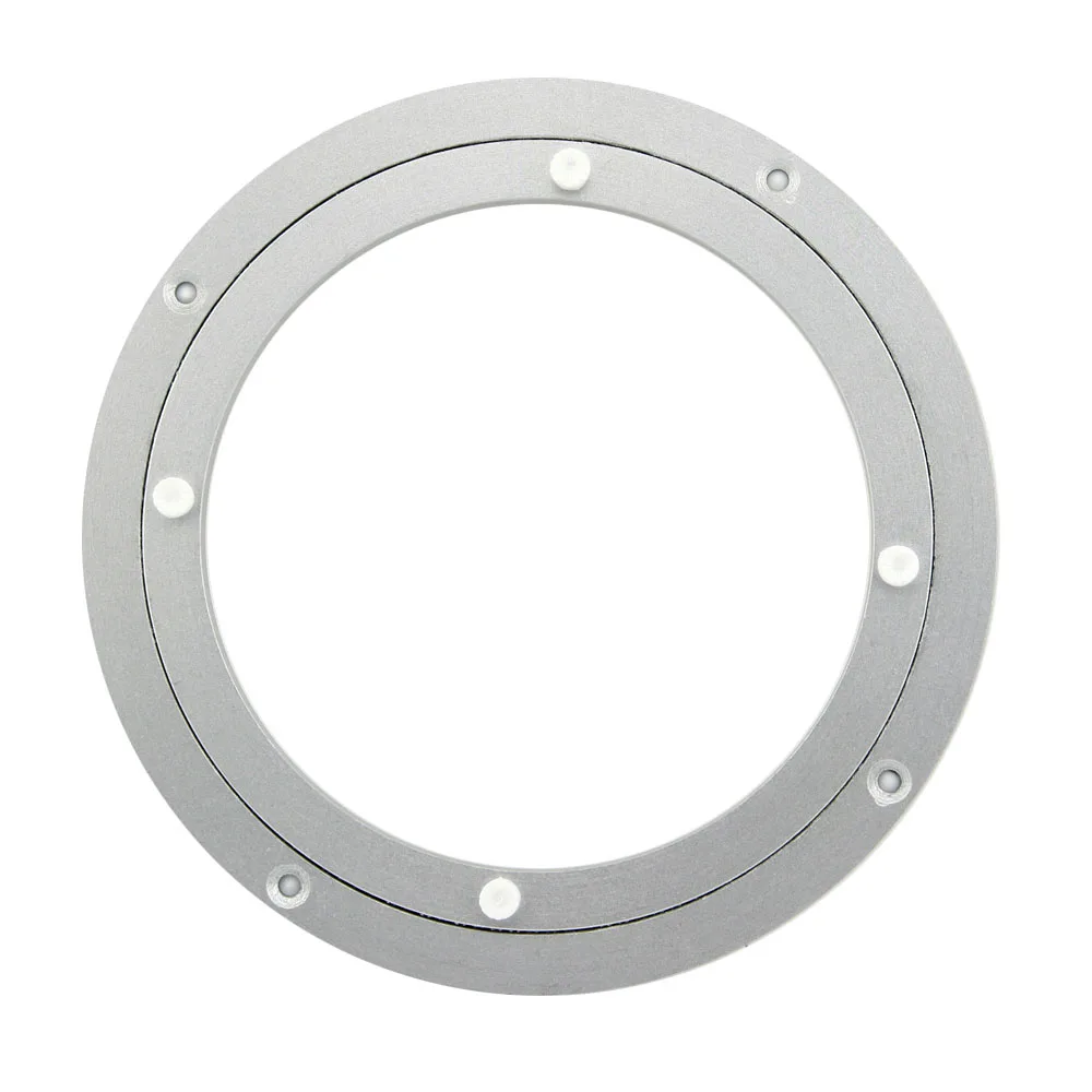 Diameter 300mm Aluminum Lazy Susan Turntable Bearings For Dining table ...