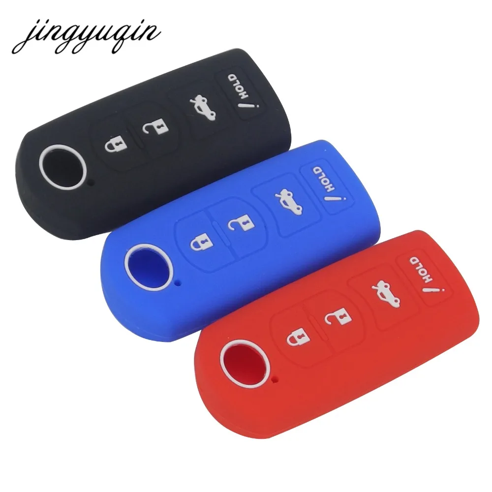jingyuqin 30pcs/lot Silicone Skin Key Case for Mazda 3 5 6 Series CX 7 ...